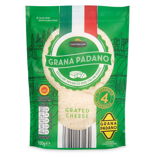 Grated Grana Padano Cheese | ALDI UK
